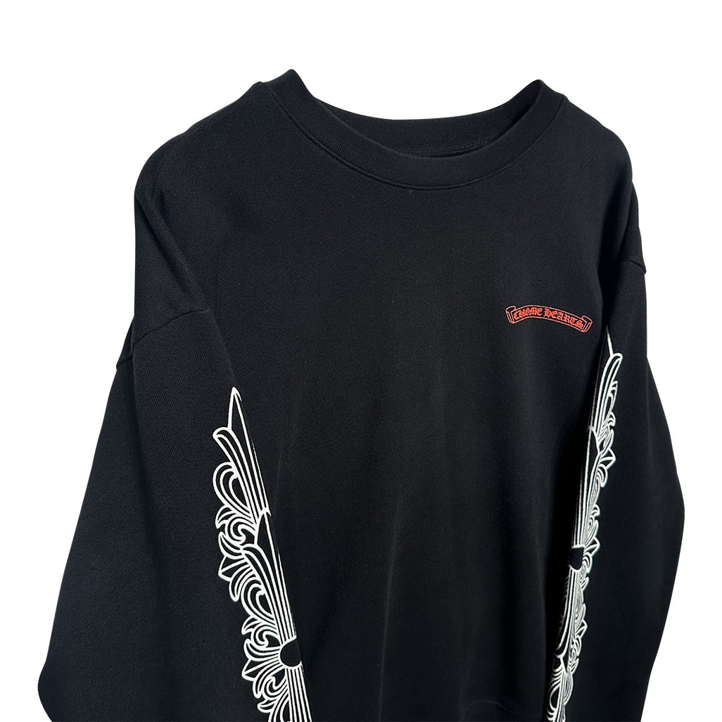 Chrome Hearts Matty Boy Chomper Pullover Sweatshirt Black – OG Kicks